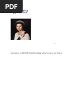 Queen Elizabeth II: Fascinating Facts | PDF