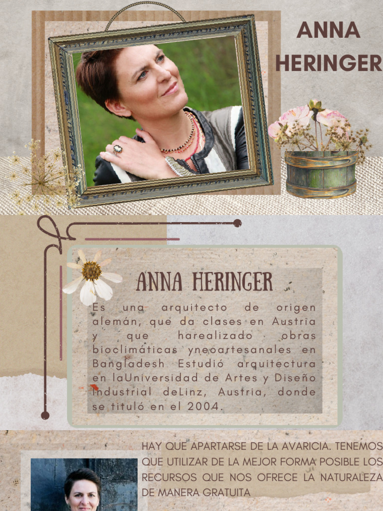 Arquitectura Sostenible de Anna Heringer | PDF | Sustentabilidad | Diseño