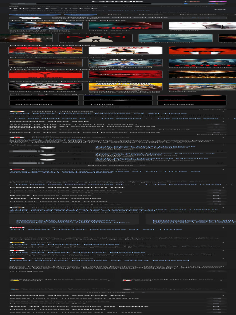 Horror Movies - Google Search | PDF | Horror Films