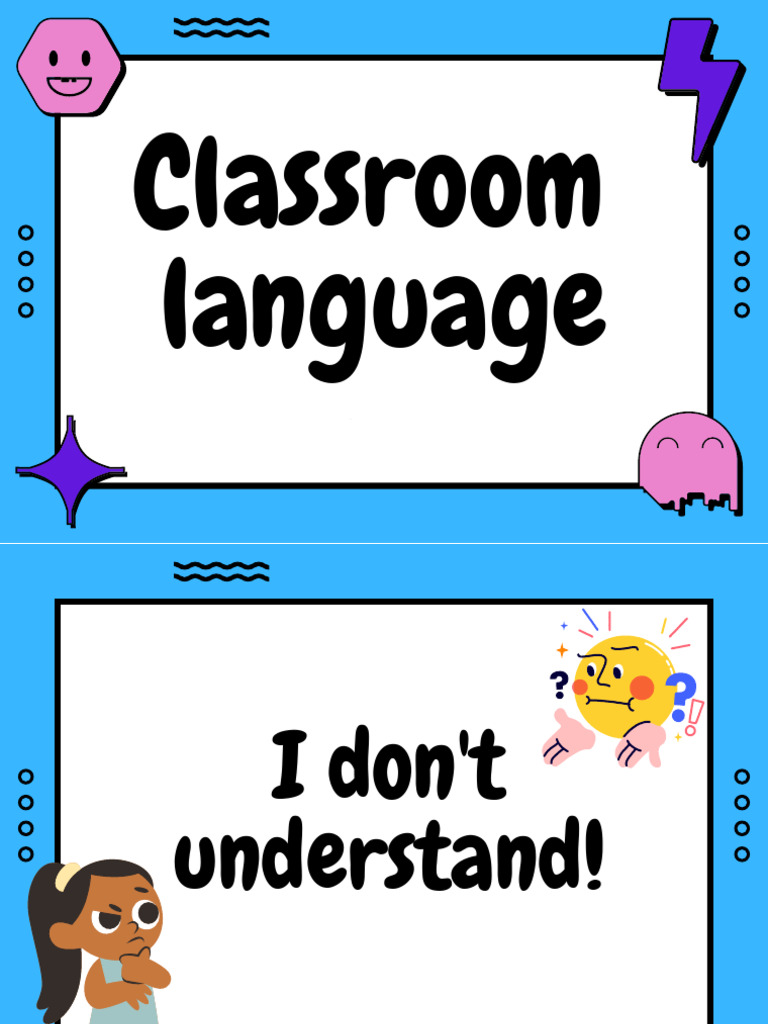 Classroom Language Posters | PDF