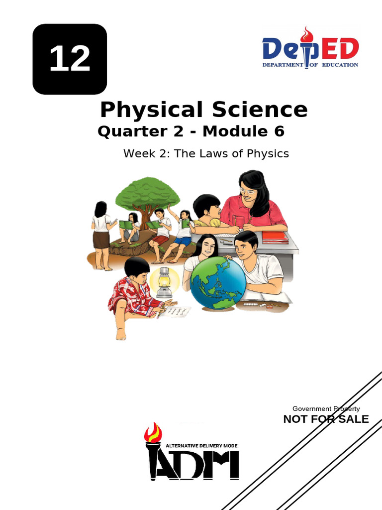 Physical Science 2nd Quarter Module 6 | PDF | Force | Inertia
