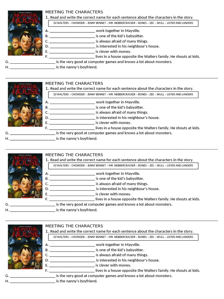 Meeting The Characters | PDF