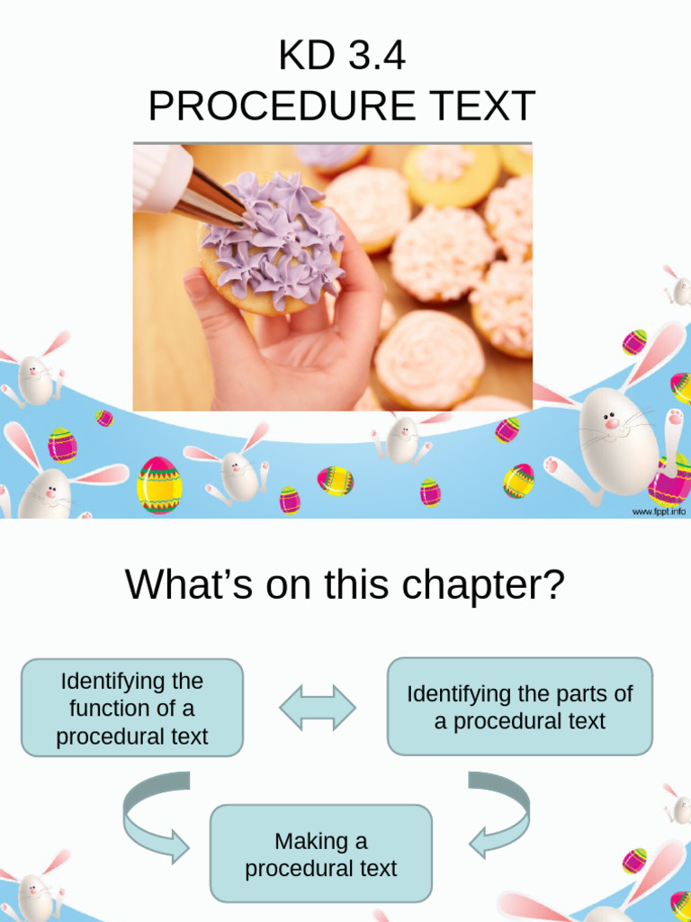 Understanding Procedural Texts | PDF