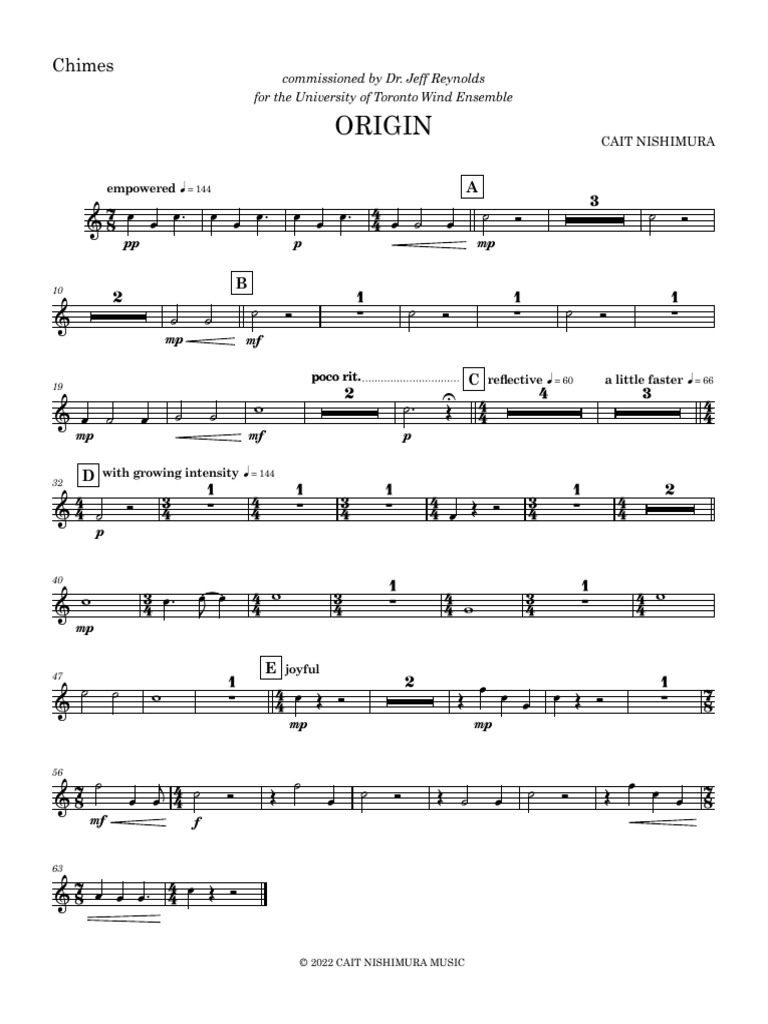 21 - Chimes - ORIGIN | PDF