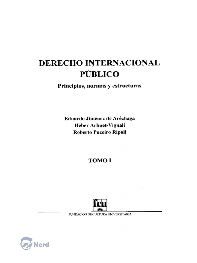 DIP 1 Arechaga Tomo 1 | PDF