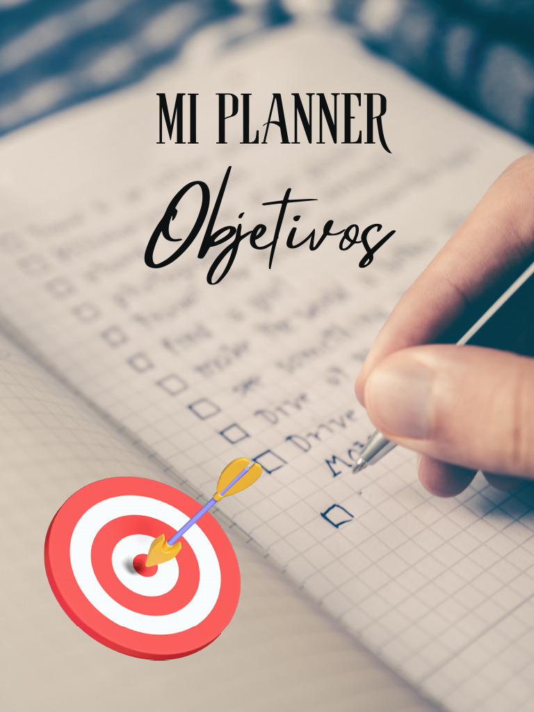 Planner Objetivos Impresion | PDF | Pensamiento | Análisis FODA