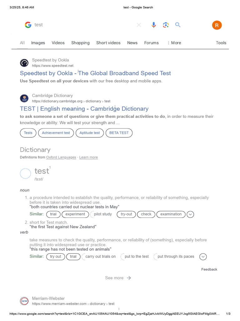 Test - Google Search | PDF