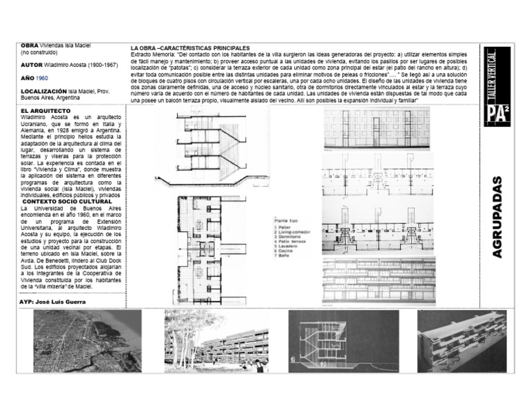 Viviendas en La Isla Maciel | PDF | Barrio residencial | Buenos Aires