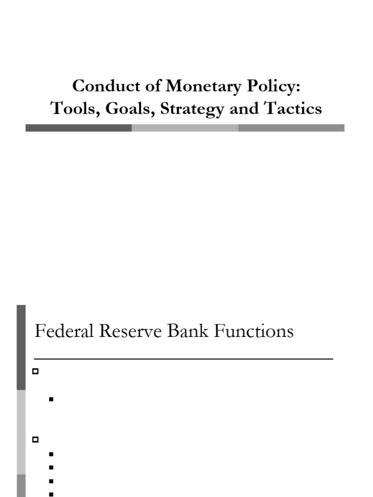 Monetary Policy and Fed Independence | PDF | Federal Reserve | Money Supply