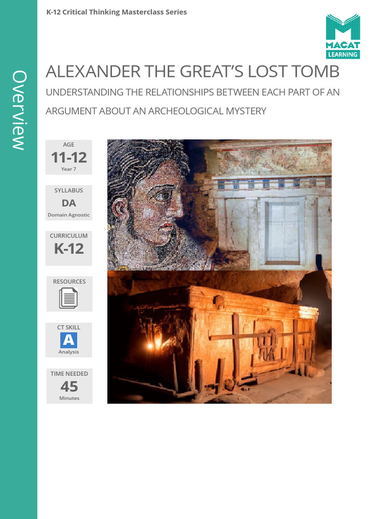 13a. Y7 - Published - DA - ANALYSIS - (ALEXANDER THE GREATΓÇÖS LOST ...