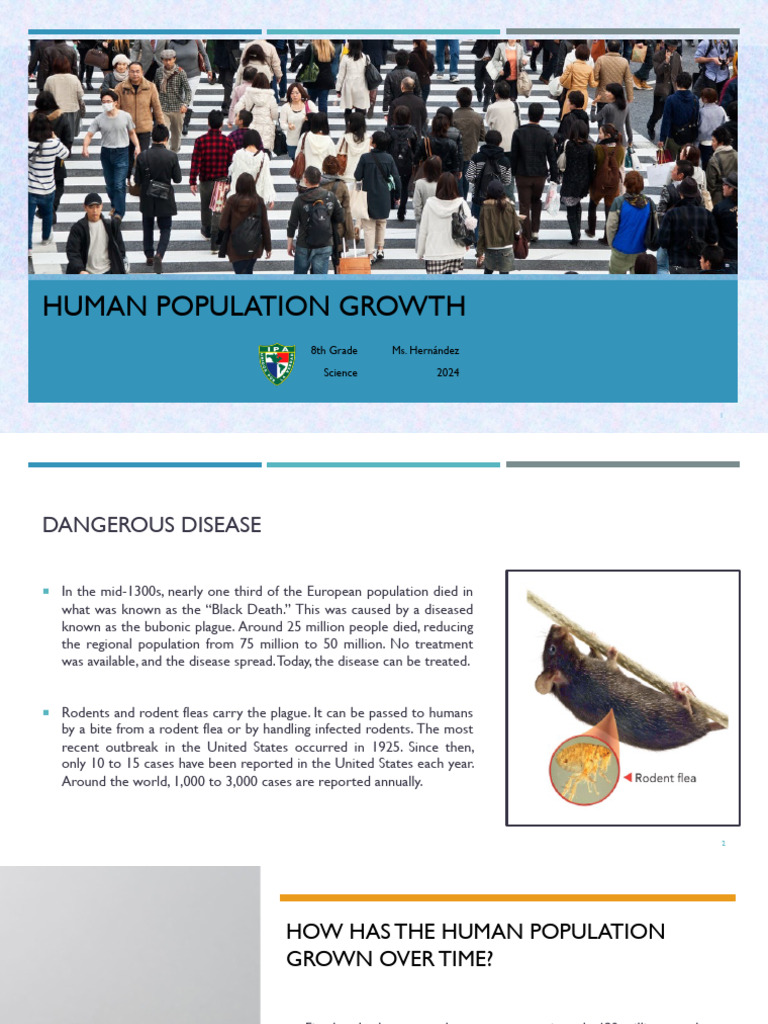 Lesson 10 Human Population Growth | PDF | Population Growth | Human ...