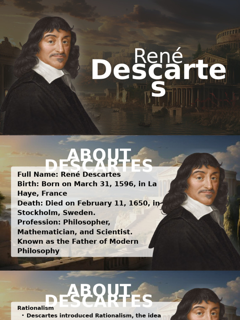 DESCARTES | PDF | René Descartes | Mind