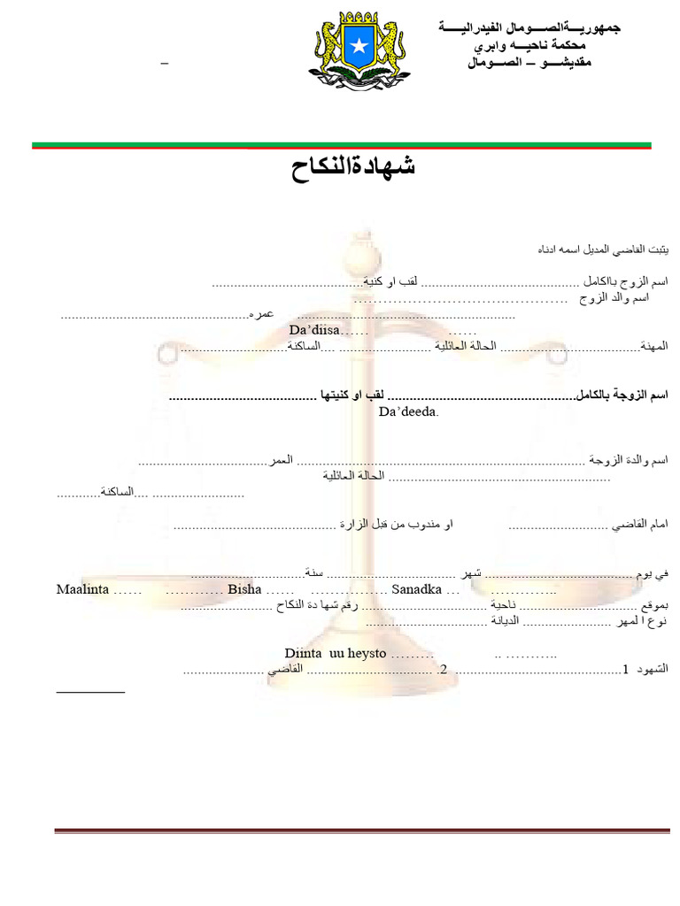 NIKAAX Mukhtar Suleiman Ali | PDF | Somalia | Mogadishu