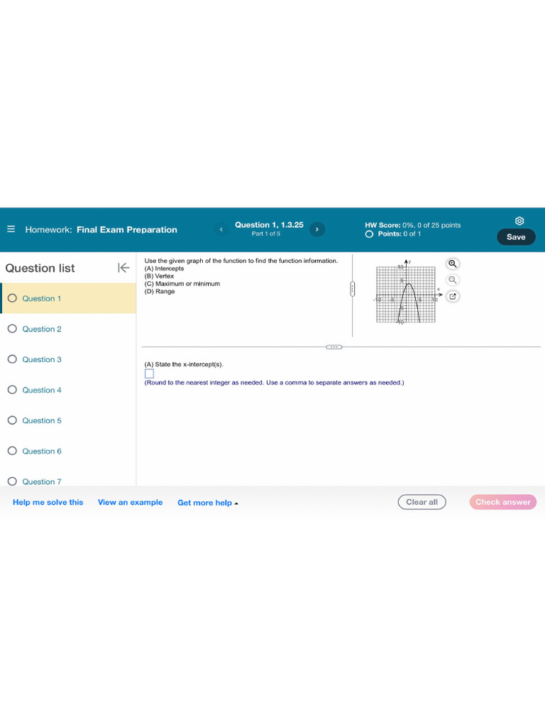 Calc Final Questions | PDF