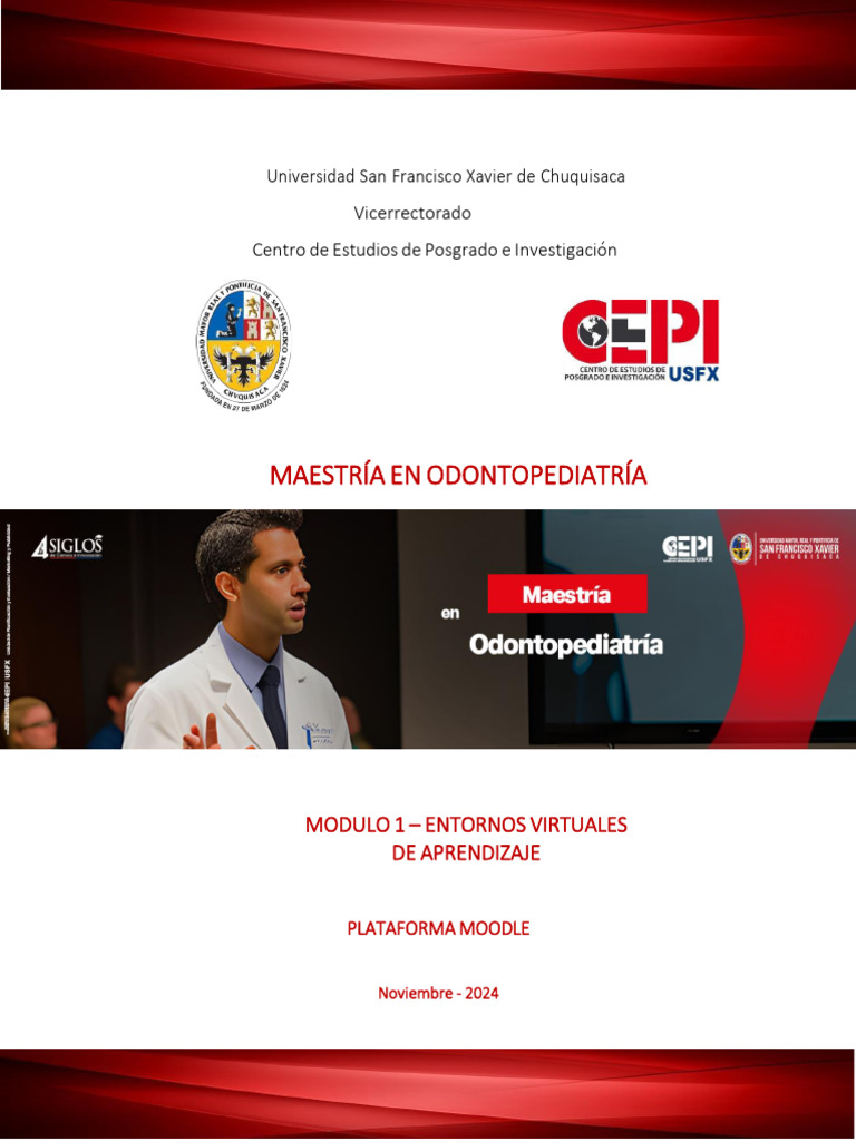 Unidad 1. Plataforma MOODLE | PDF | Moodle | Internet