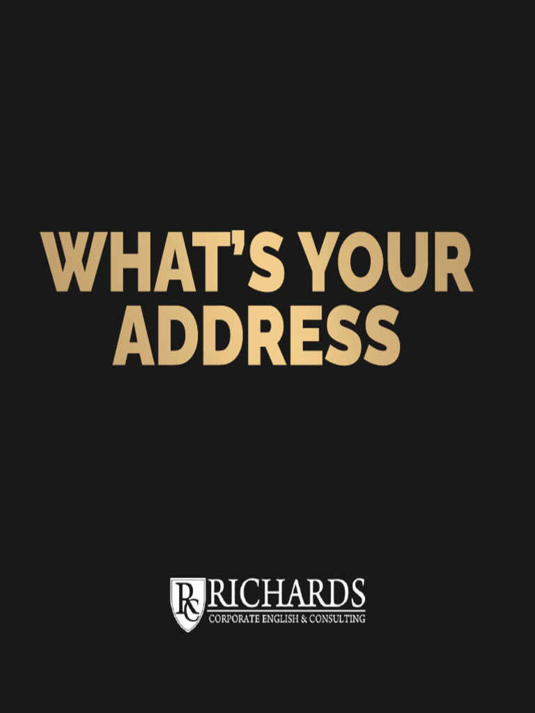 Address Inquiry and Responses | PDF