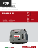 Firman 3650 Owners Manual | PDF | Electric Generator | Mains Electricity