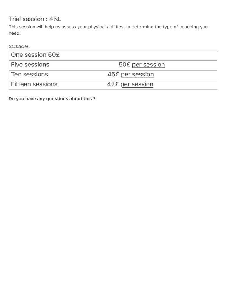 Trial Session 45 | PDF