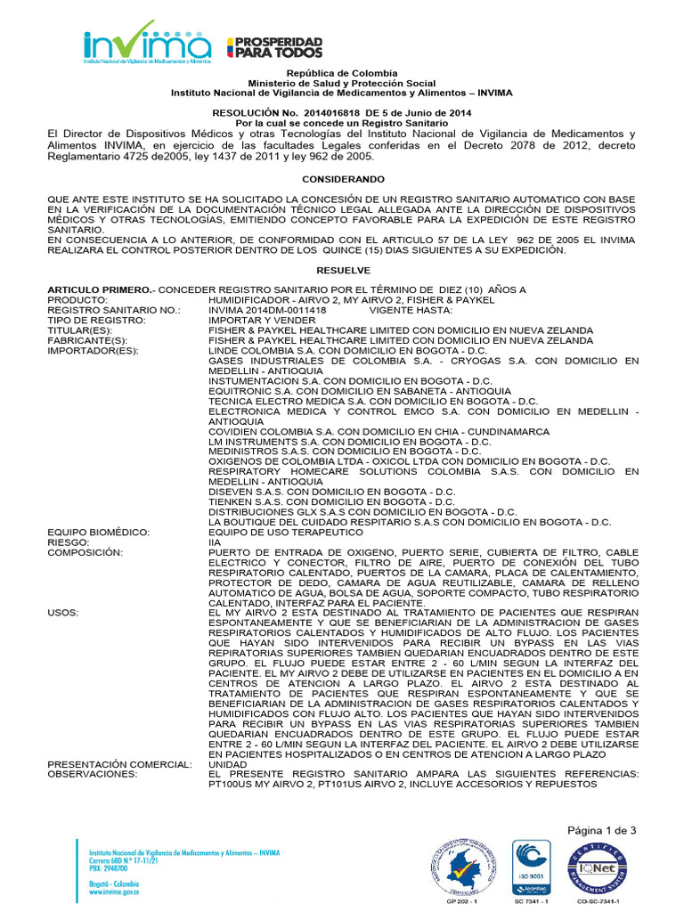 Inv - Fish - 2014DM-0011418 | PDF