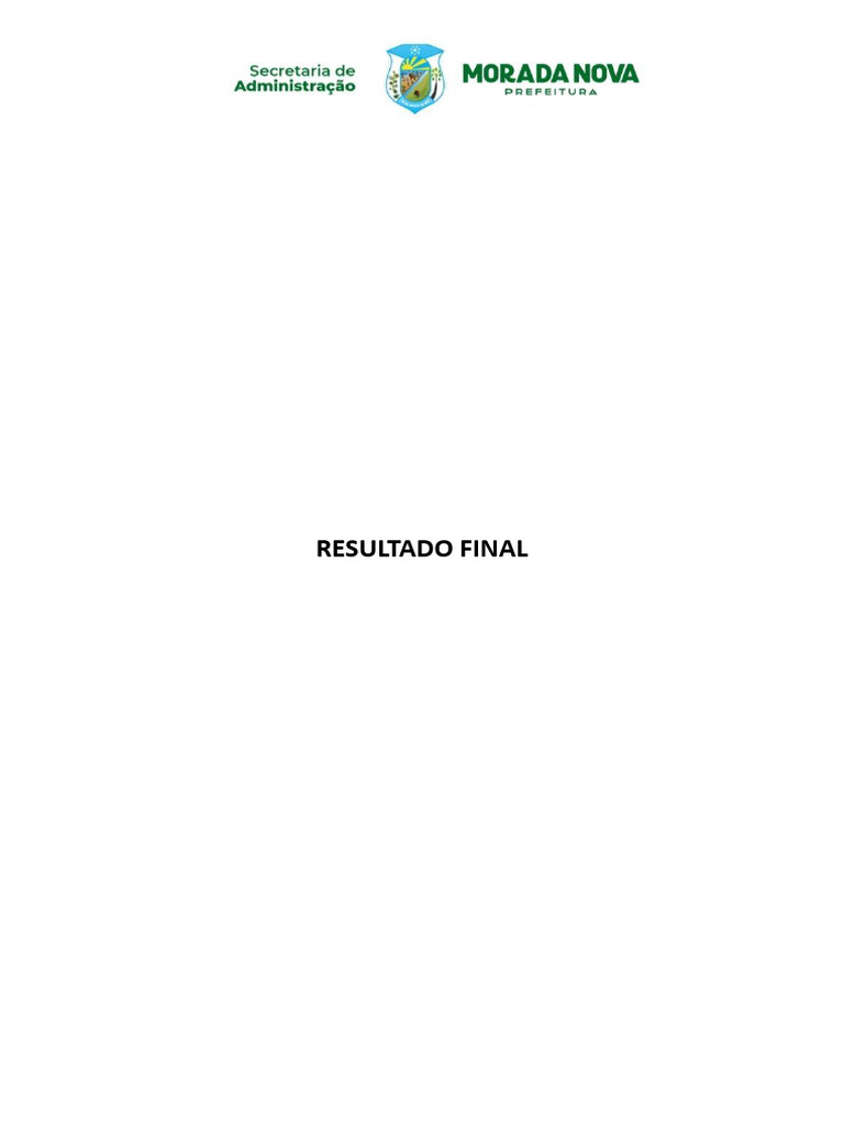 RESULTADO FINAL NM 0012025 - GABSEAD 2025 0000001 | PDF