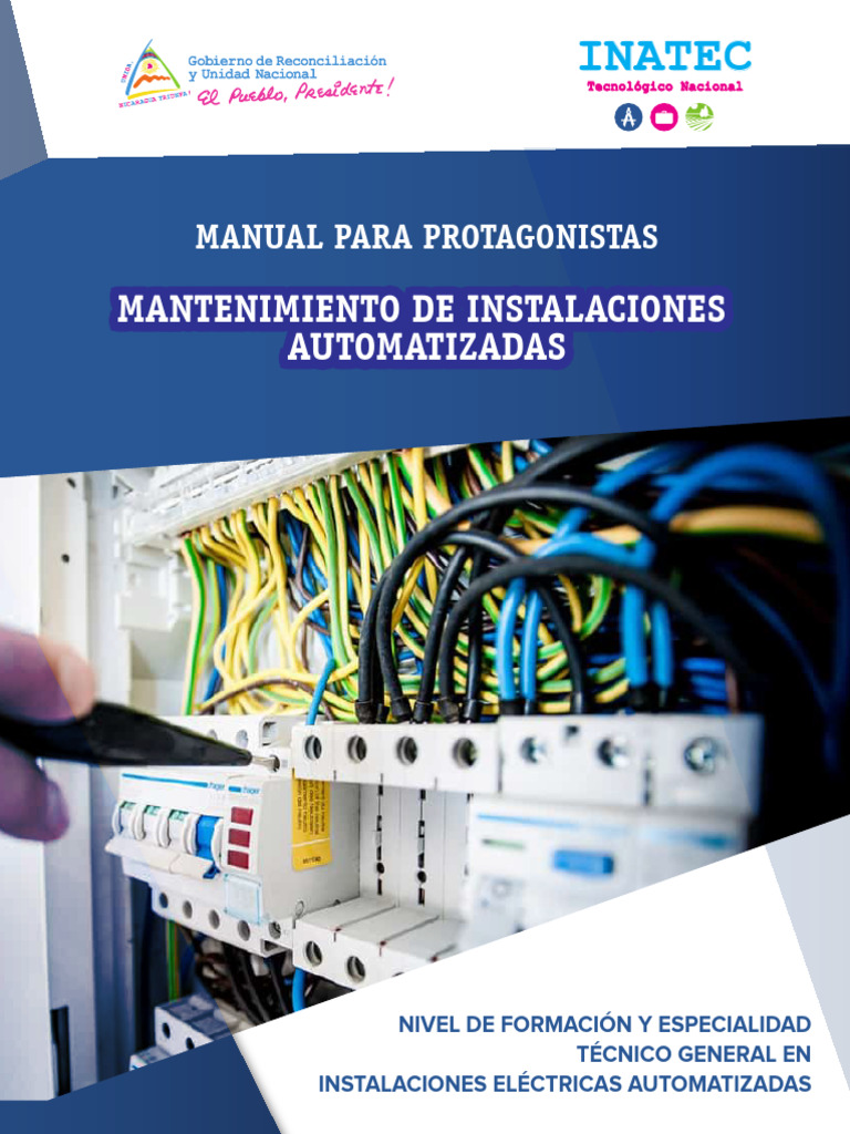 Manual Mantenimiento de Instalaciones Automatizadas | PDF | Aislador (Electricidad) | Rieles