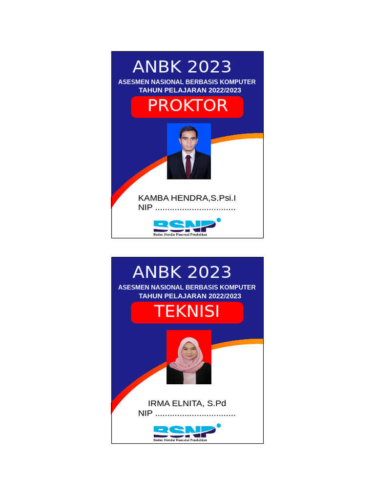 ANBK 2023: Asesmen Nasional Berbasis Komputer | PDF