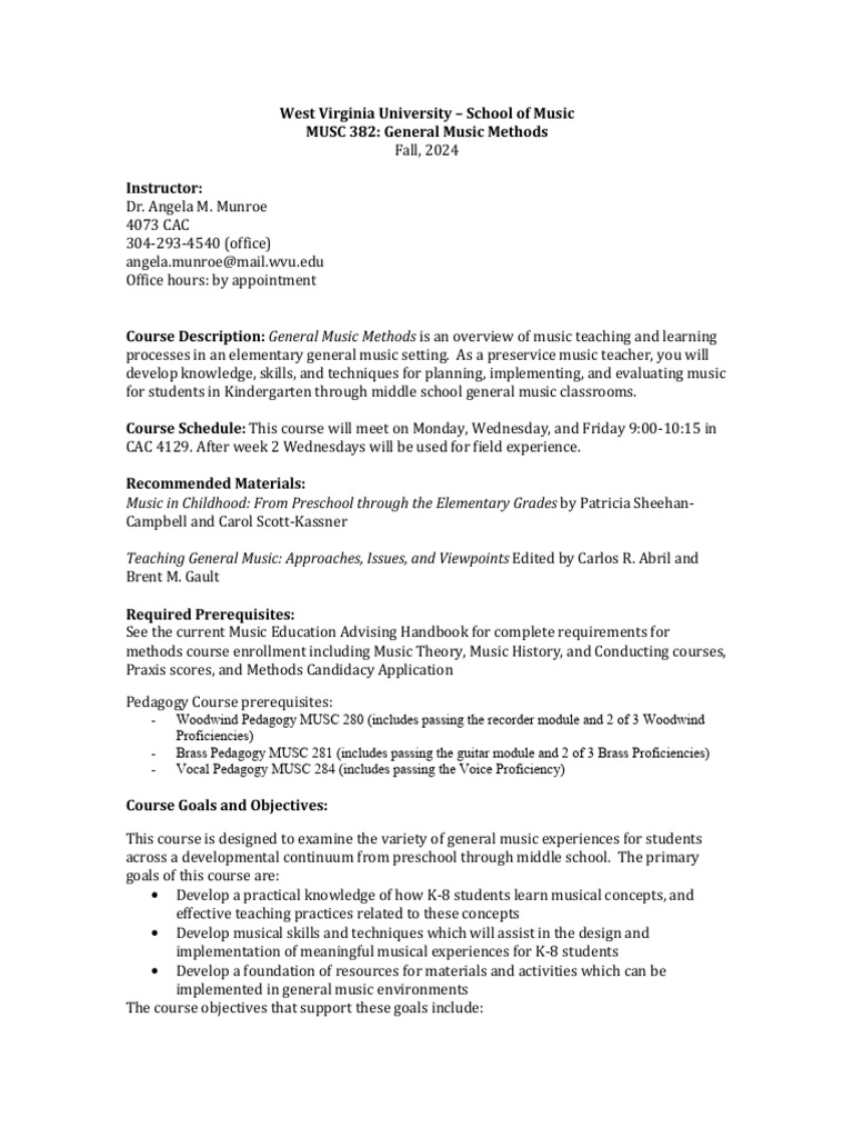 Gen Methods Syllabus F24 | PDF | Lesson Plan | Artificial Intelligence