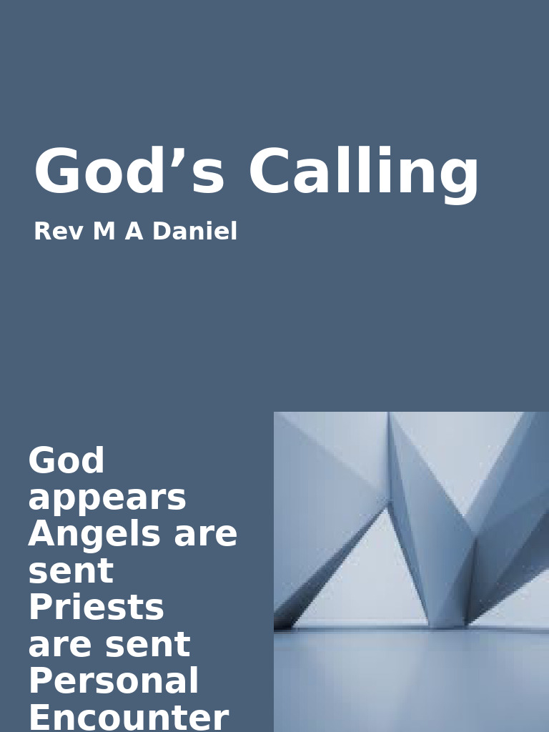 Understanding God's Calling | PDF | Samuel | Books Of Samuel