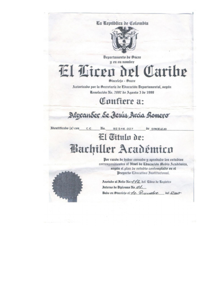 Certificado PDF | PDF