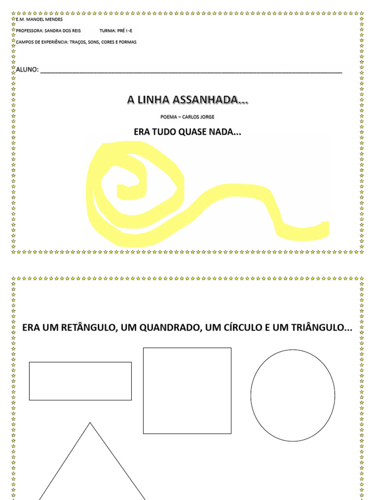 A Linha Assanhada - Traços e Formas - Manoel Mendes | PDF