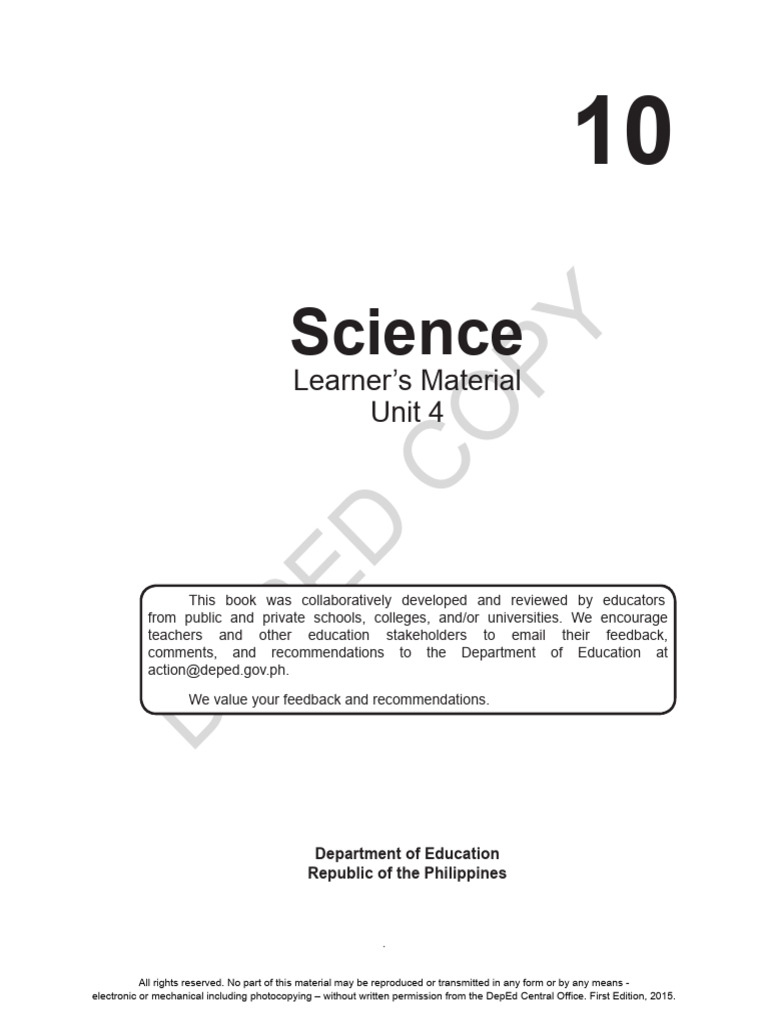 Grade 10 Science: Matter Interactions | PDF | Gases | Temperature