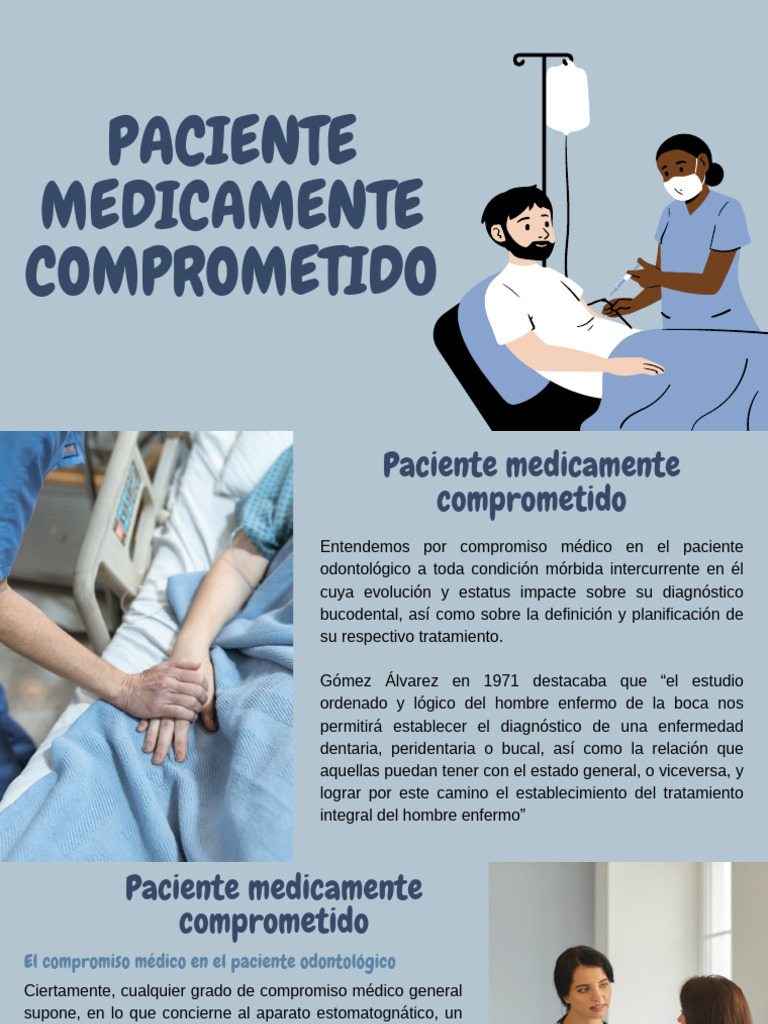 Compromiso médico en odontología | PDF | VIH / SIDA | VIH