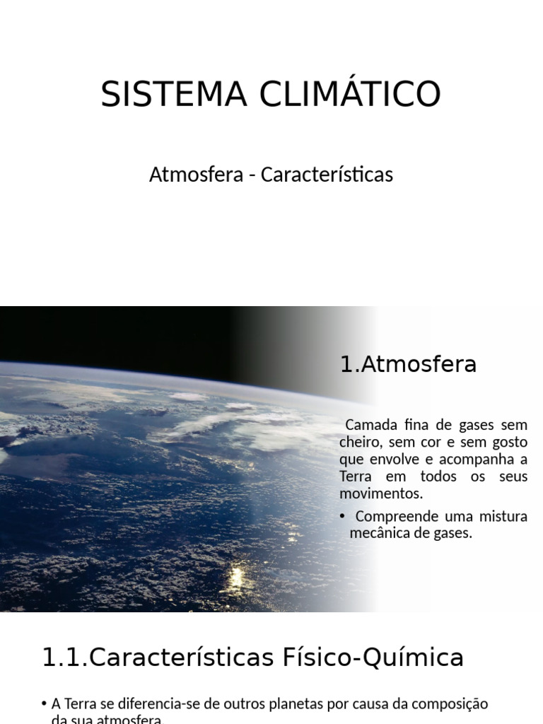 3.Atmosfera Terrestre_aula03-1 | PDF | Atmosfera da Terra | Atmosfera