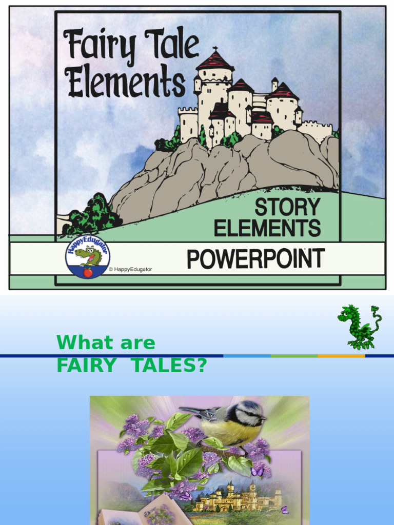 StoryElementsofaFairyTalePowerPointandPrintableReadingActivity 1 | PDF ...