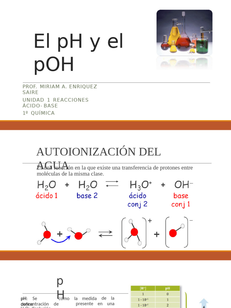 PH y Poh | PDF