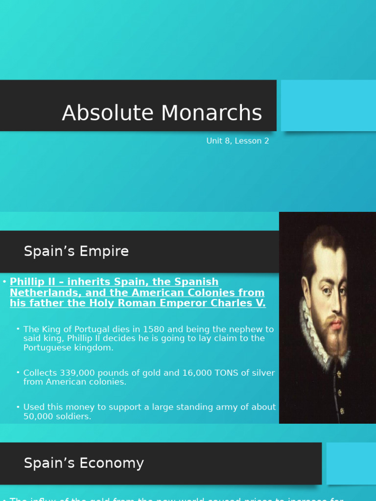 Spain and France: Rise of Absolute Monarchs | PDF | House Of Habsburg ...