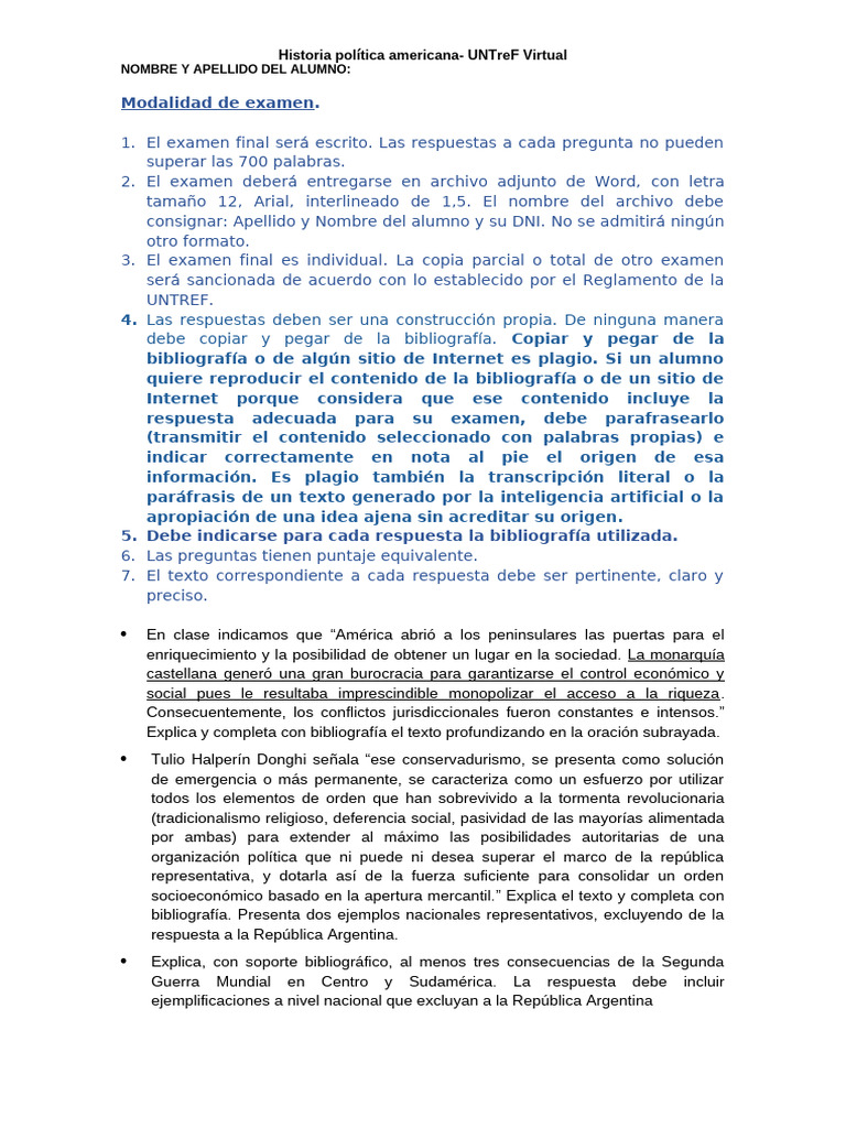 HPA - Febrero - Marzo - 2025 UNTREF | PDF