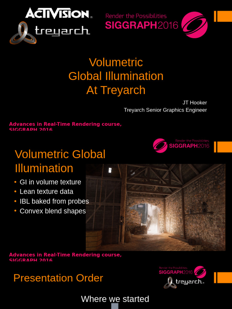 Advances in Volumetric Lightmaps | PDF | Rendering (Computer Graphics ...