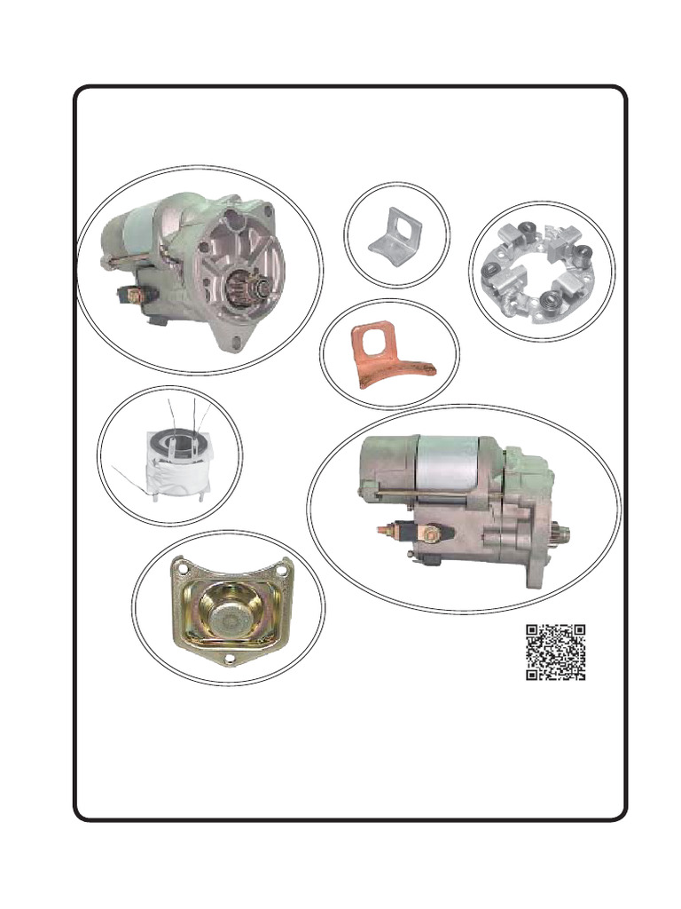 Denso OSGR Starter Parts List | PDF | Manufactured Goods
