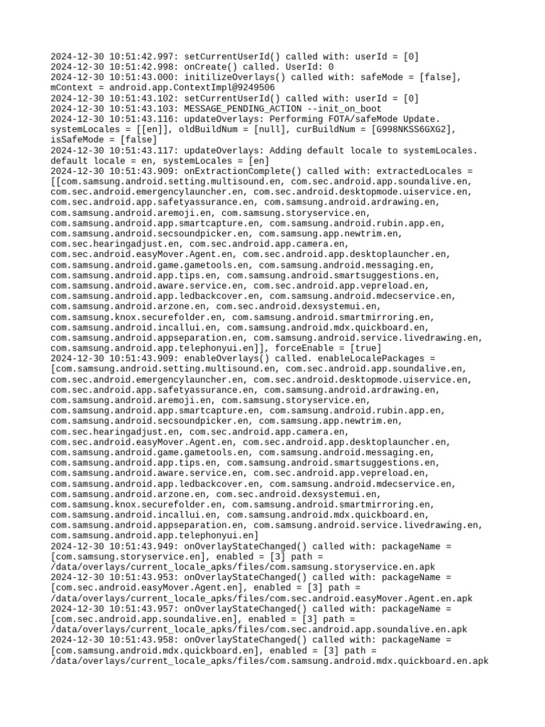 lom_log | PDF | Android (Robot) | Mobile Software