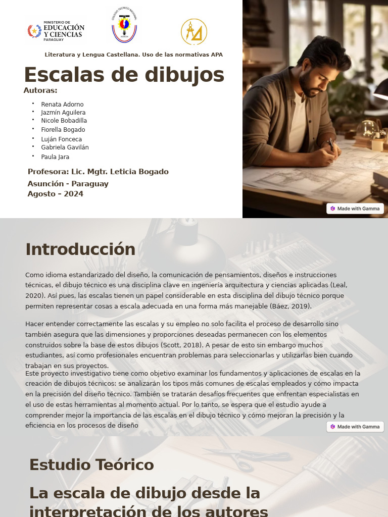 Importancia de las Escalas en Dibujo Técnico | PDF | Dibujo técnico ...