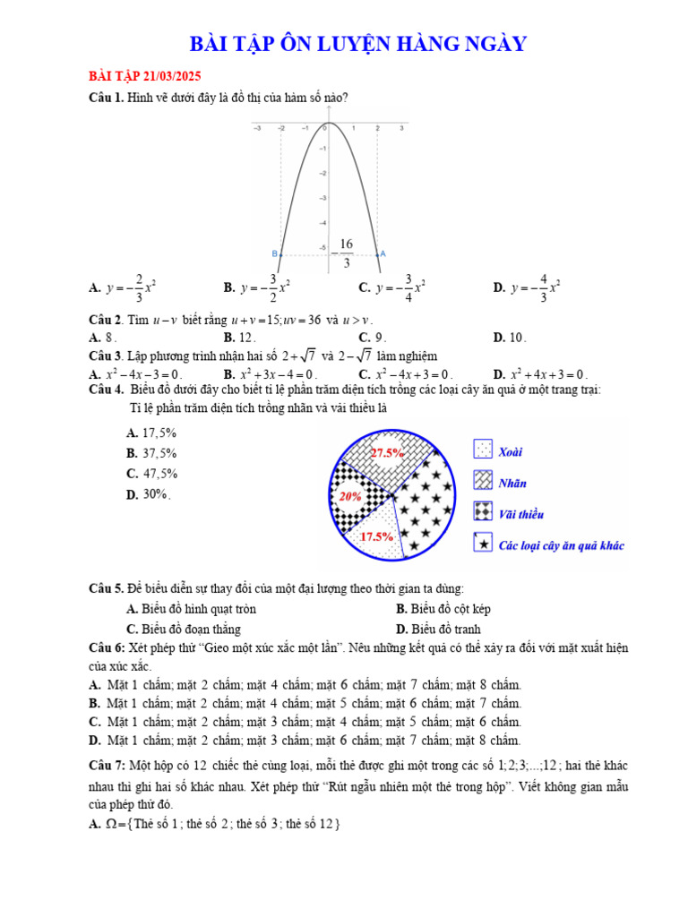 BTVN 21-31 (T3) | PDF