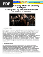 New Moon | PDF | Twilight (Novel Series)
