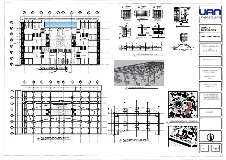 Estructural Edif 1 | PDF | Architectural Elements | Structural Engineering