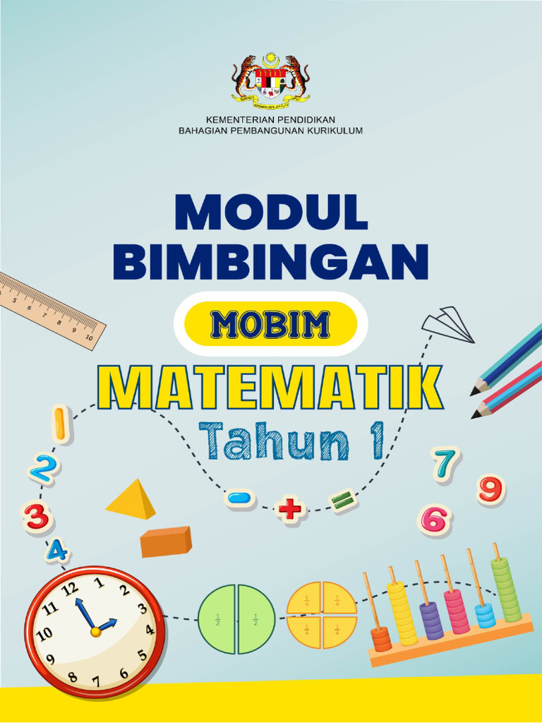 Mobim Matematik Tahun 1 Versi BM | PDF