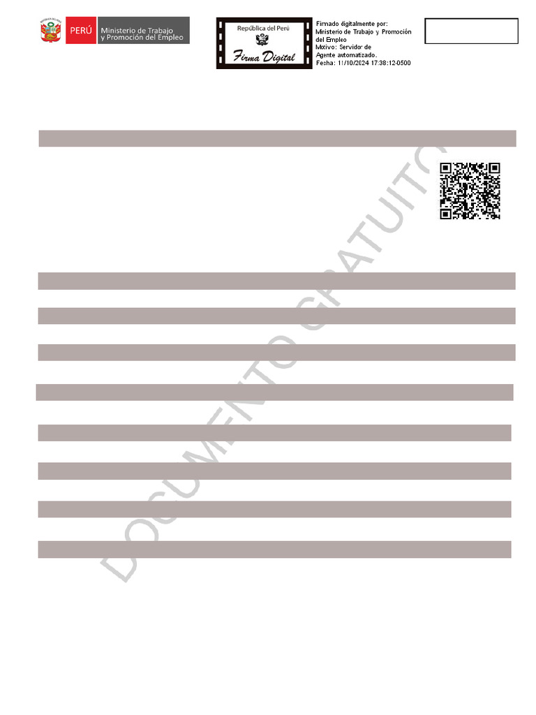 Certificado Unico Laboral | PDF | Información