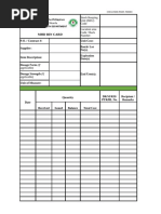 Stock Card - TEMPLATE | PDF