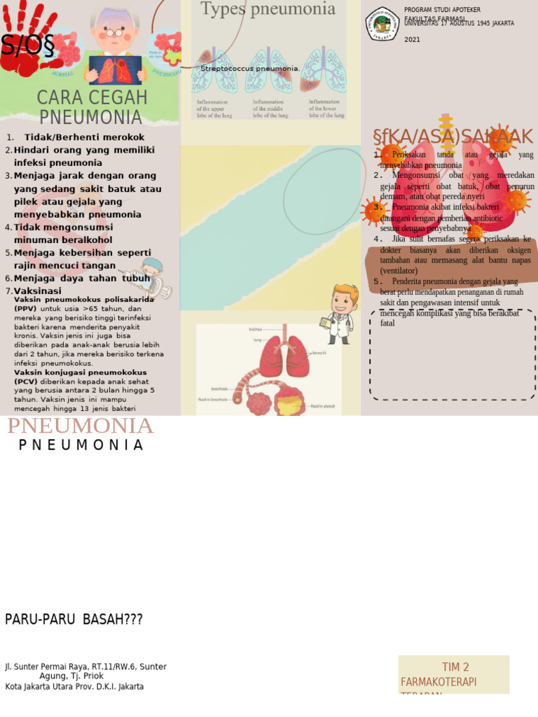 Leaflet Pneumonia | PDF