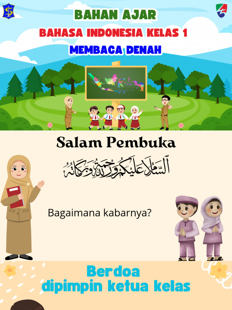 Materi Membaca Denah Kelas 1 SD | PDF
