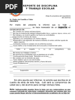 Reporte de Disciplina Escolar 2017-2018 | PDF | Sicología | Educación ...